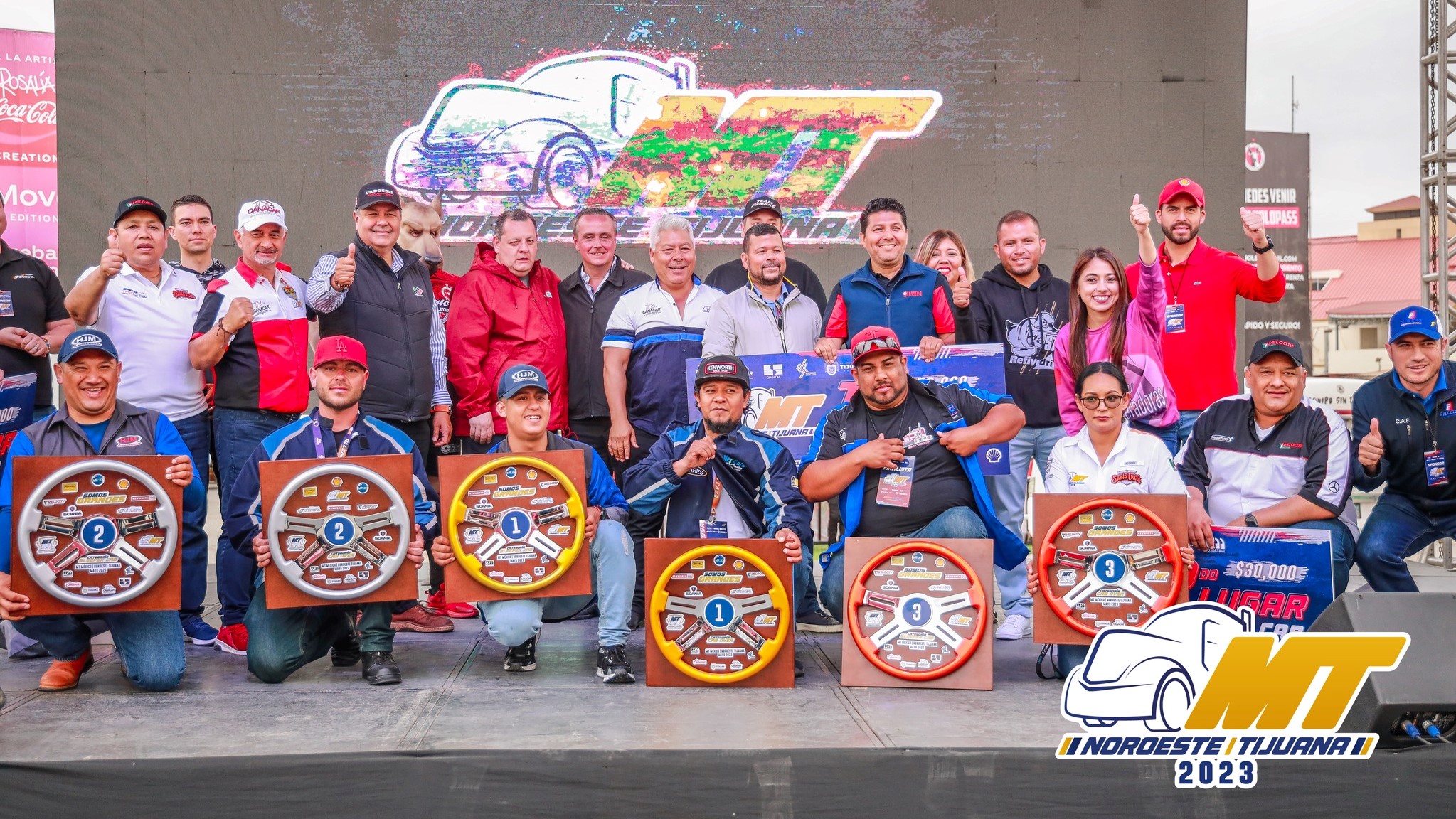 Se coronan Mex-Cal, HJM, DLR y Santa Lucía en el MT México